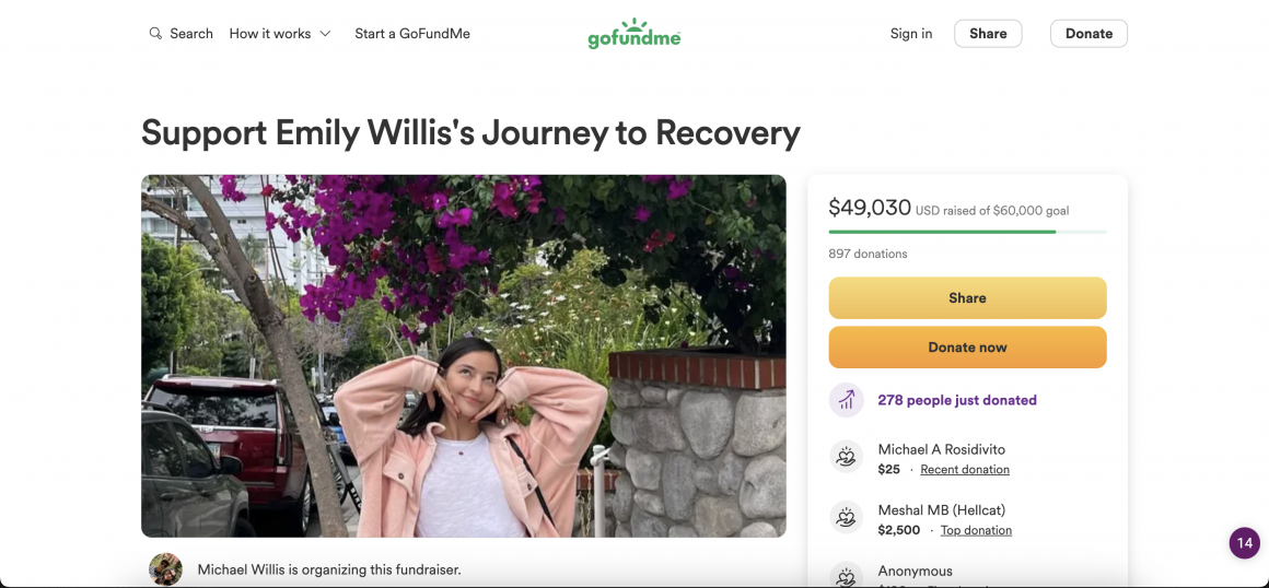 Emily Willis Condition Today: Family is 'Bracing for the Worst' - Luxlux